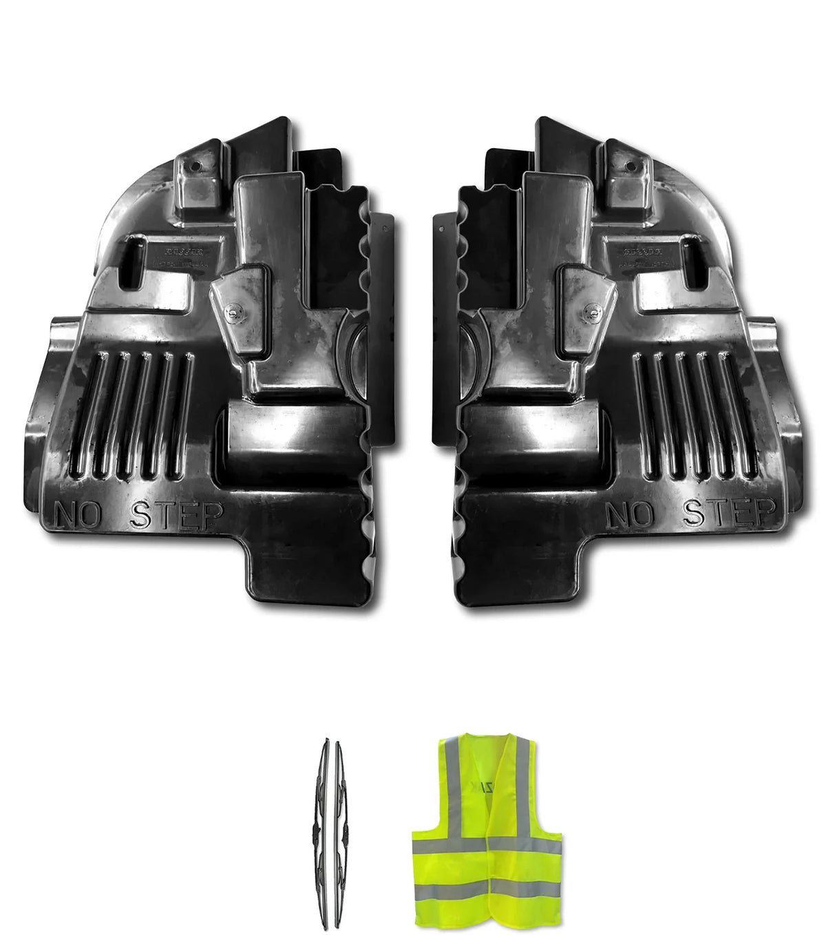 Splash Shields, Liners - Inner Fenders Cab Set 2013-2021 Kenworth T680 ...