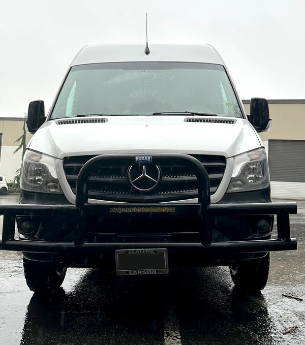 3" Grille Guard with LED Bar 2010-2013 Mercedes-Benz Sprinter | Kozak Parts
